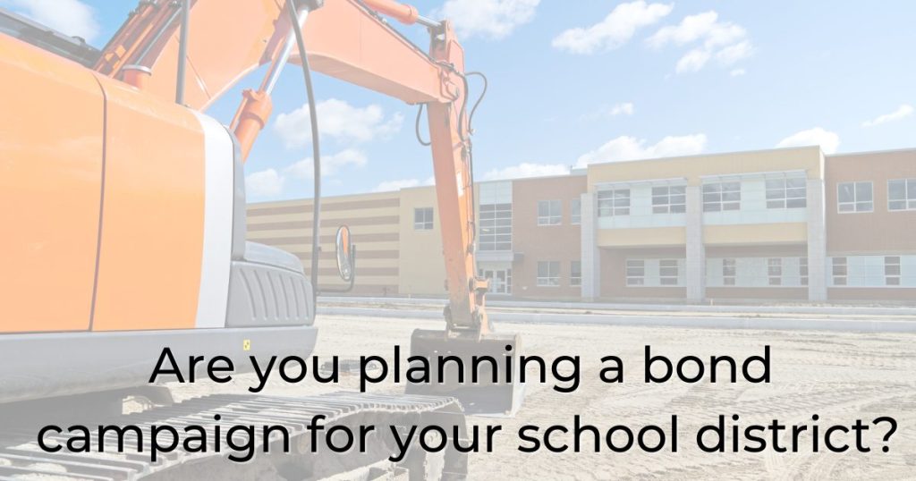 Planning a bond campaign - Strategies 360